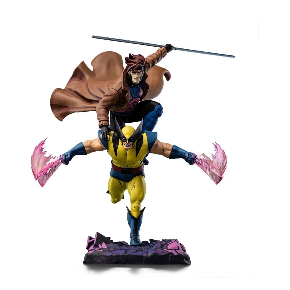 MARVEL - Gambit & Wolverine - Statuette Art Scale 1/10 29cm ...