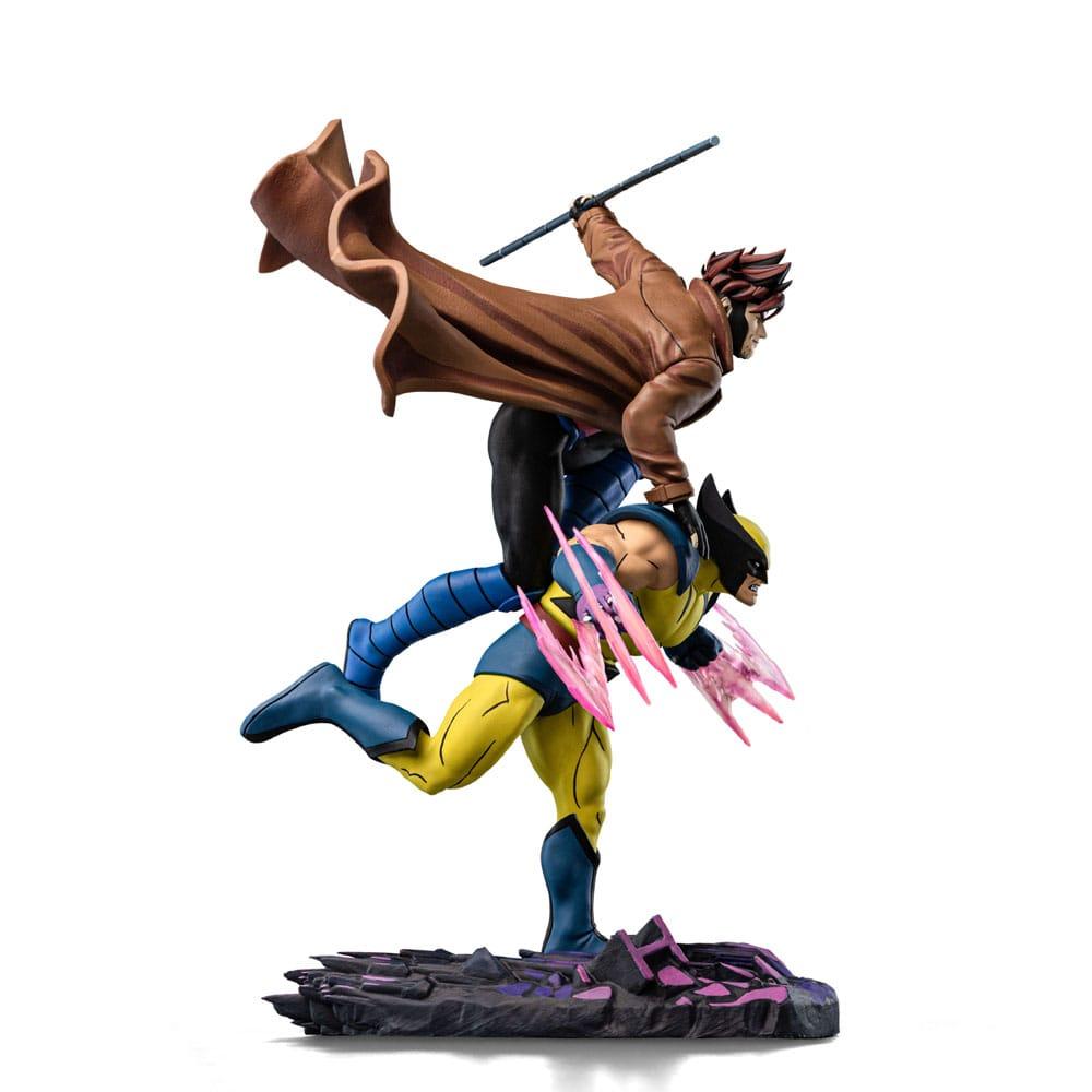 MARVEL - Gambit & Wolverine - Statuette Art Scale 1/10 29cm ...