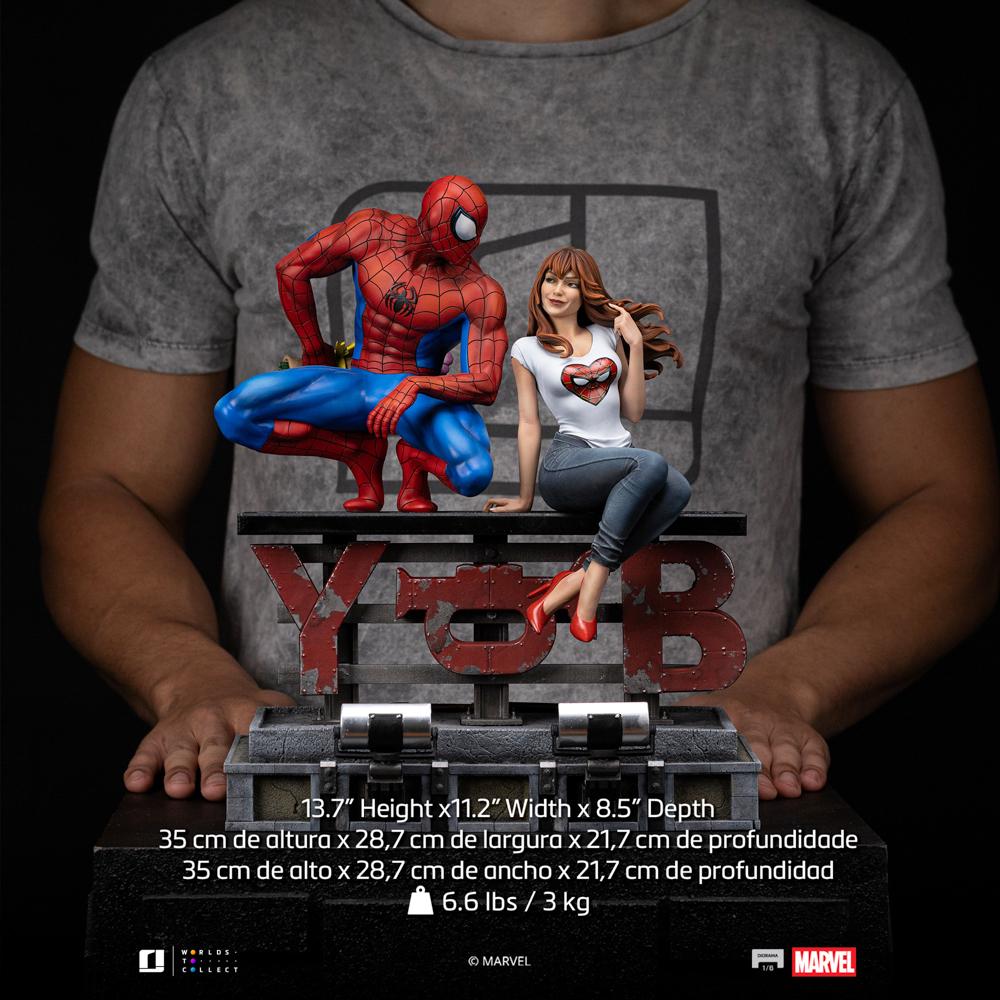 MARVEL - Spider-Man & MJ - Statue Diorama 1/6 35cm : ShopForGeek.com ...