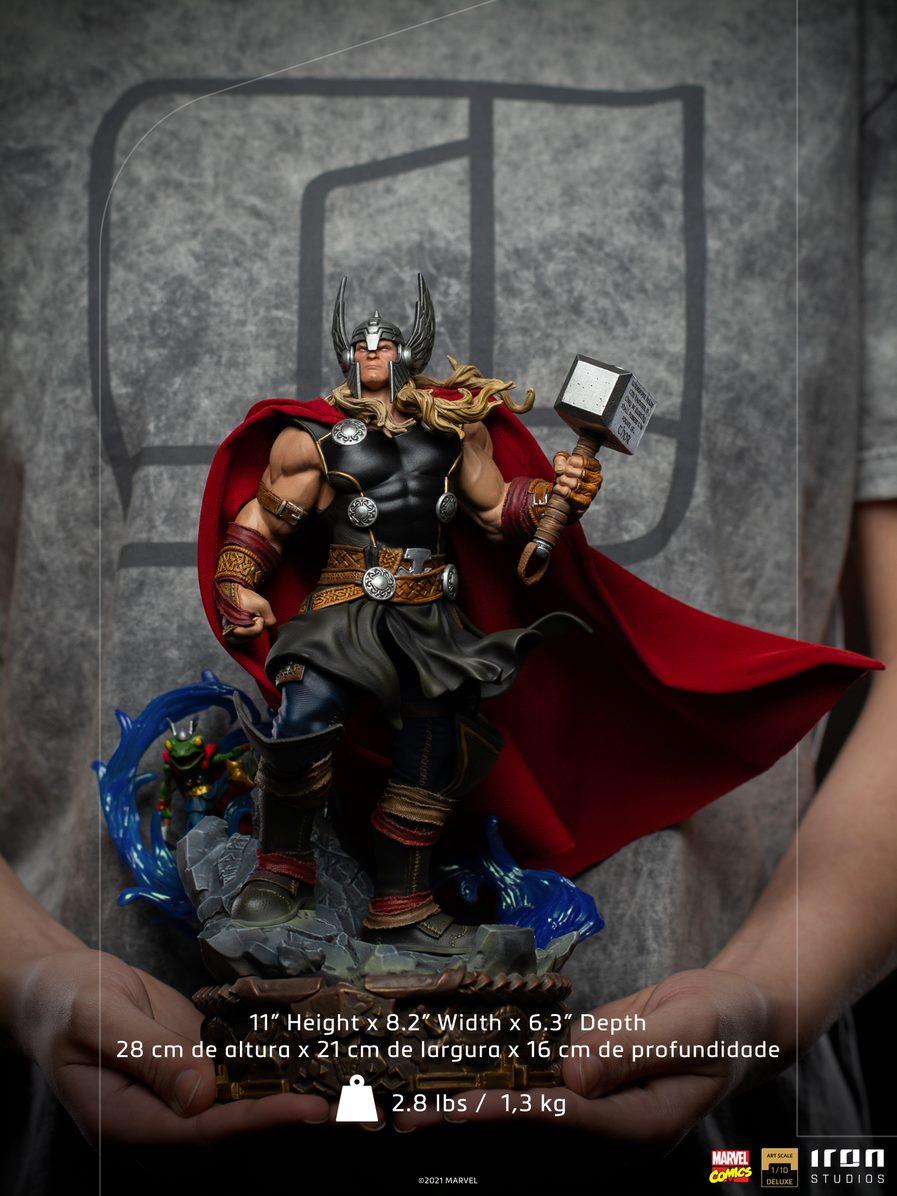 MARVEL COMICS - Thor Unleashed - Statue Deluxe Art Scale '28x21x16cm ...