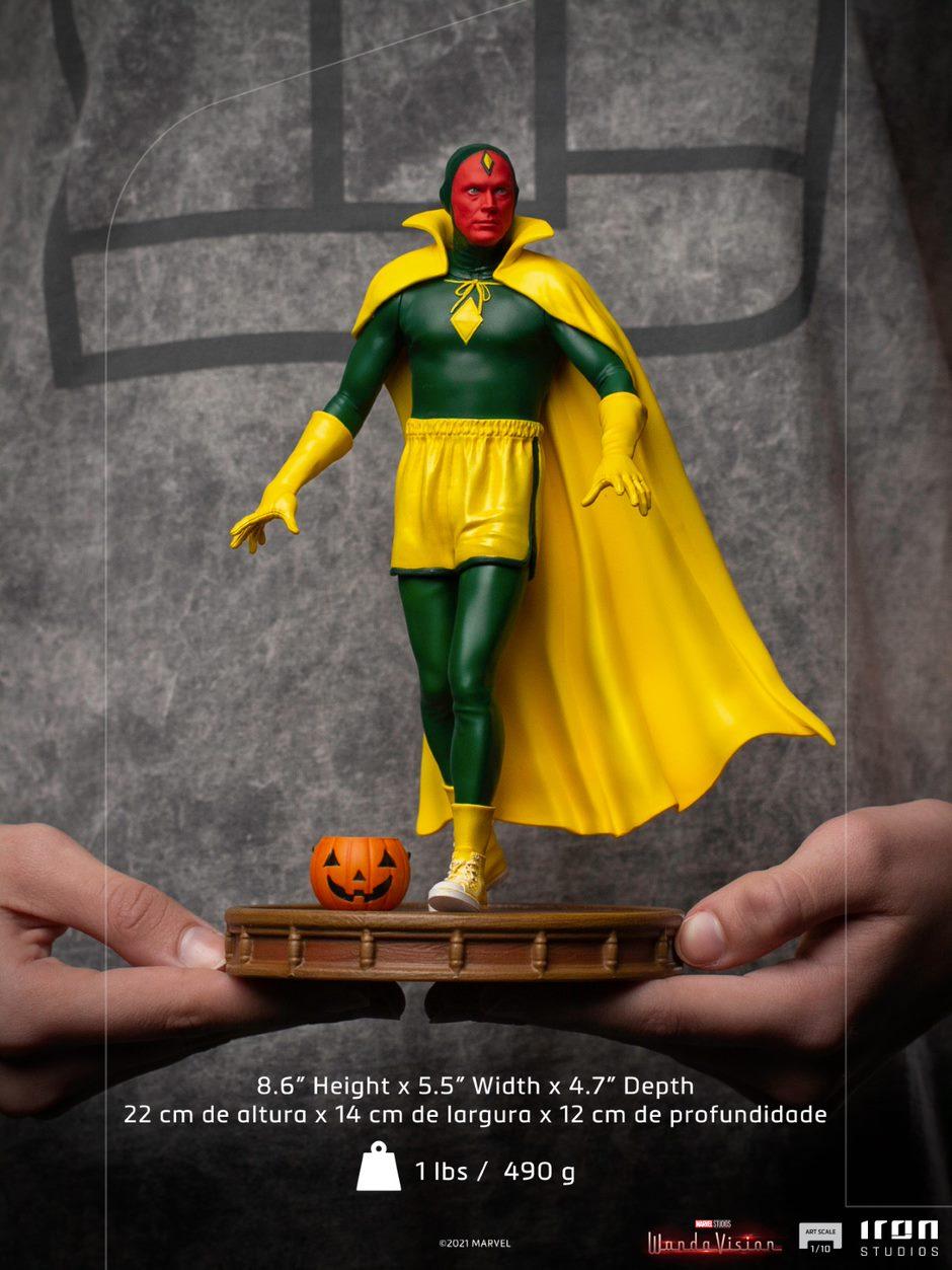 MARVEL - Vision Halloween Ver. - Statue BDS Art Scale '22x14x12cm ...