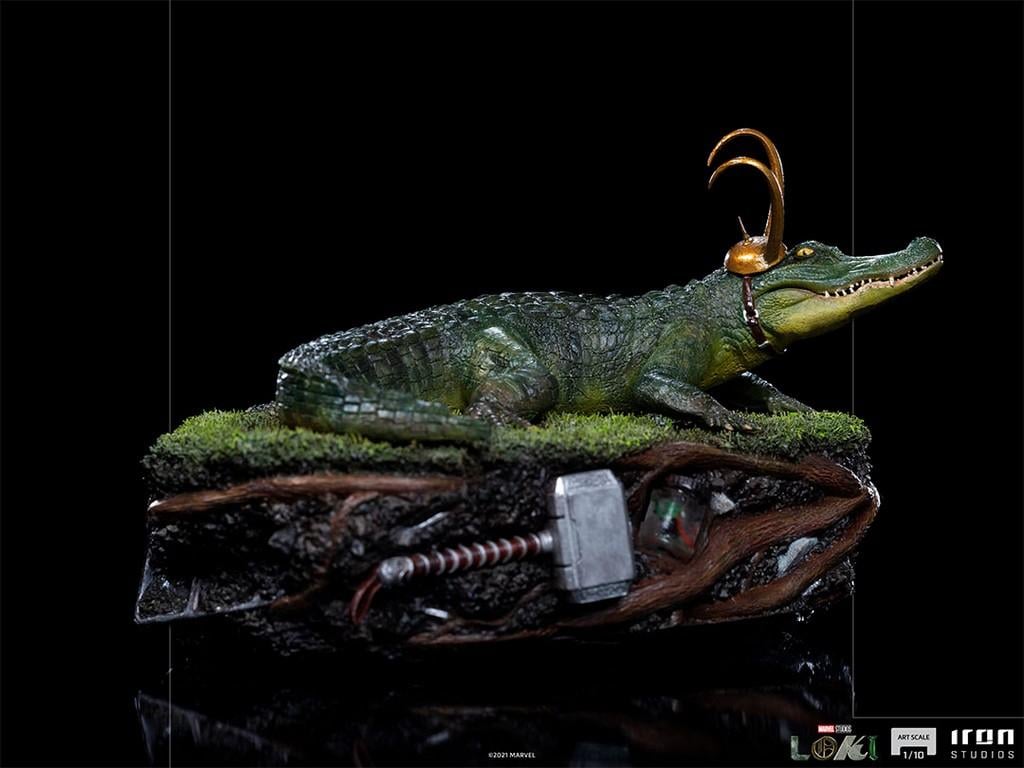 MARVEL - Alligator Loki - Statuette 1/10 Art Scale : ShopForGeek.com ...