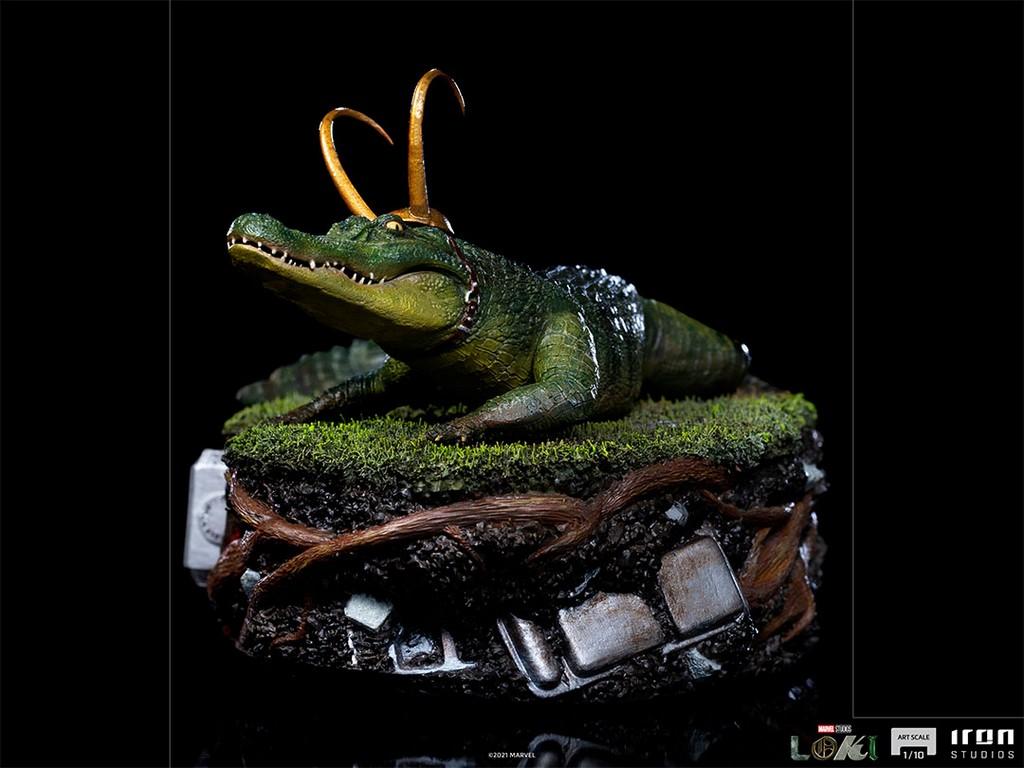 MARVEL - Alligator Loki - Statuette 1/10 Art Scale : ShopForGeek.com ...