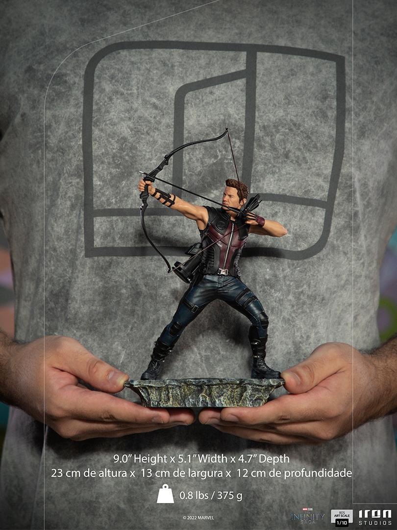 INFINITY SAGA- Hawkey " battle of NY " -Statue BDS Art Scale 1/10 23cm ...