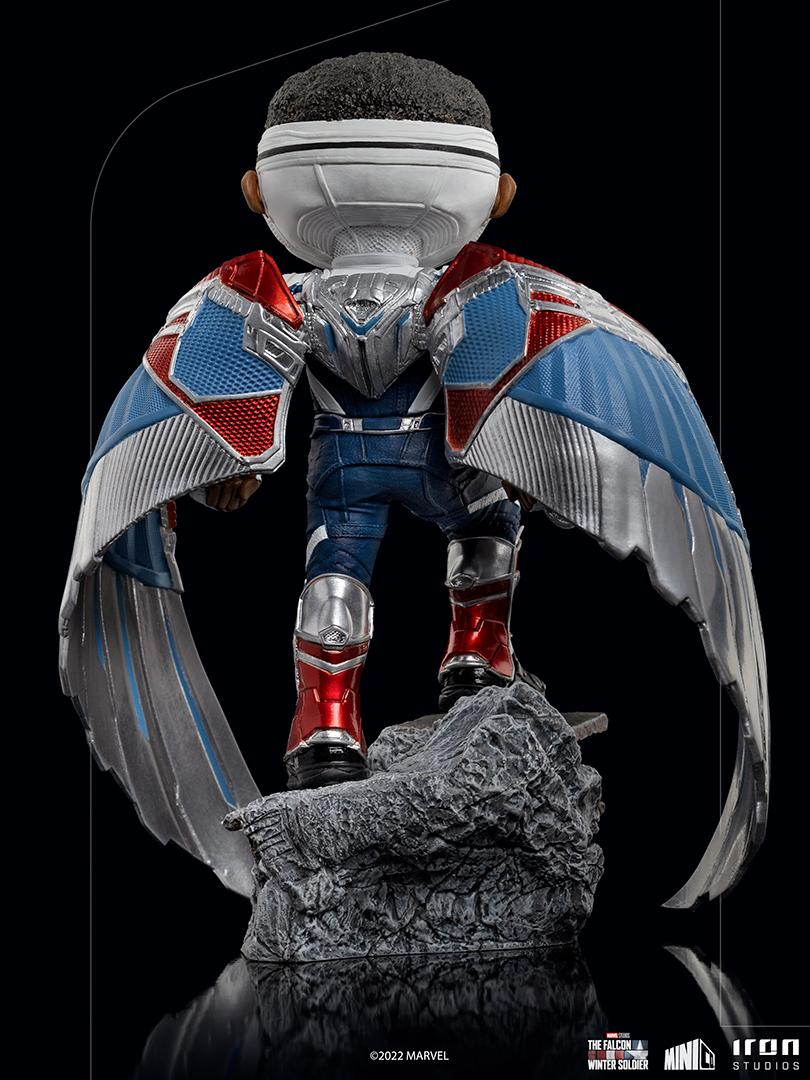 MARVEL - Captain America Sam Wilson - Figure Mini Co 17cm : ShopForGeek ...
