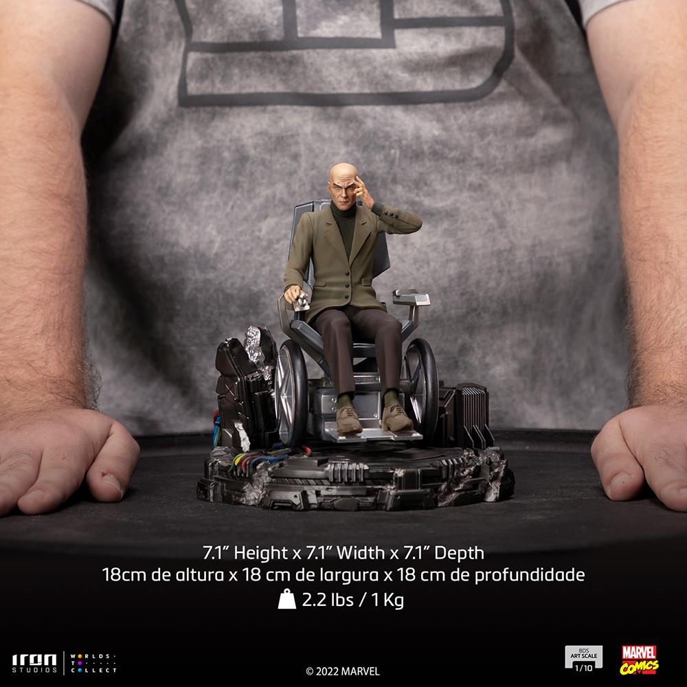 X-MEN - Professor X - Statue BDS Art Scale 1/10 18cm : ShopForGeek.com: Figurine Iron Studios Marvel