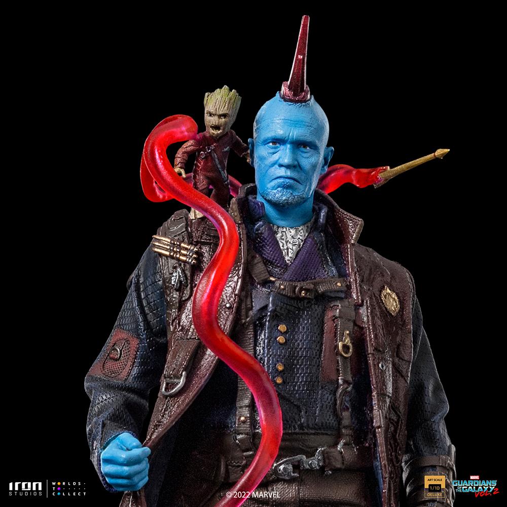GUARDIANS GALAXY 2 - Yondu and Groot -Statue Del. ArtScale 1/10 24.5cm ...