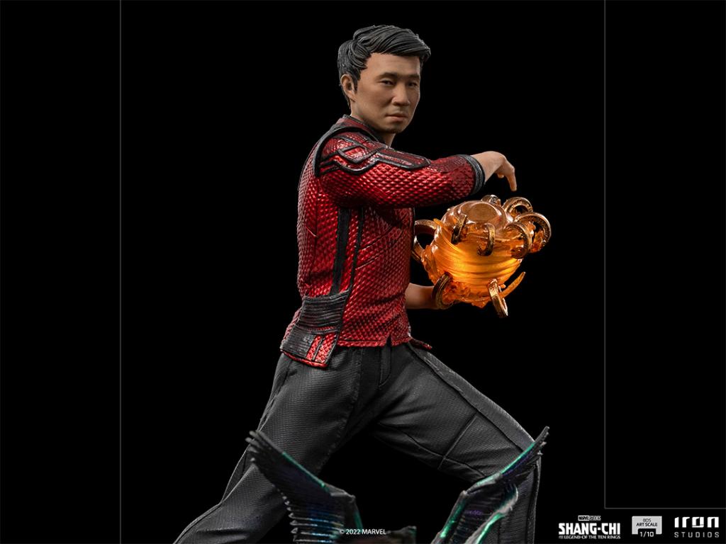 SHANG-CHI - Shang-Chi & Morris - Statuette BDS ArtScale 1/10 - 19cm ...