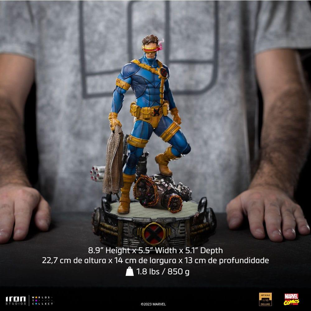 MARVEL - Cyclops Unleashed - Statue Art Scale Deluxe 1/10 23cm : ShopForGeek.com: Figurita Iron ...