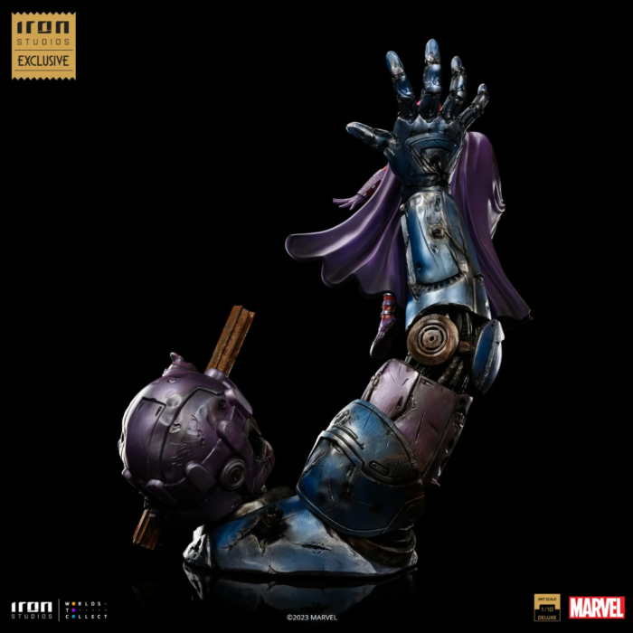 MARVEL-Magneto vs Sentinel-Statue Del. Art Scale 1/10 37cm "2023 CCXP ...