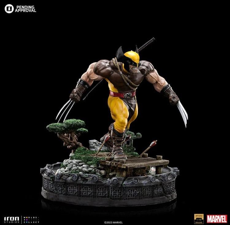 MARVEL - Wolverine Unleashed - Statue Art Scale Deluxe 1/10 20.5cm ...