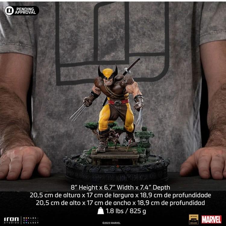 MARVEL - Wolverine Unleashed - Statue Art Scale Deluxe 1/10 20.5cm ...