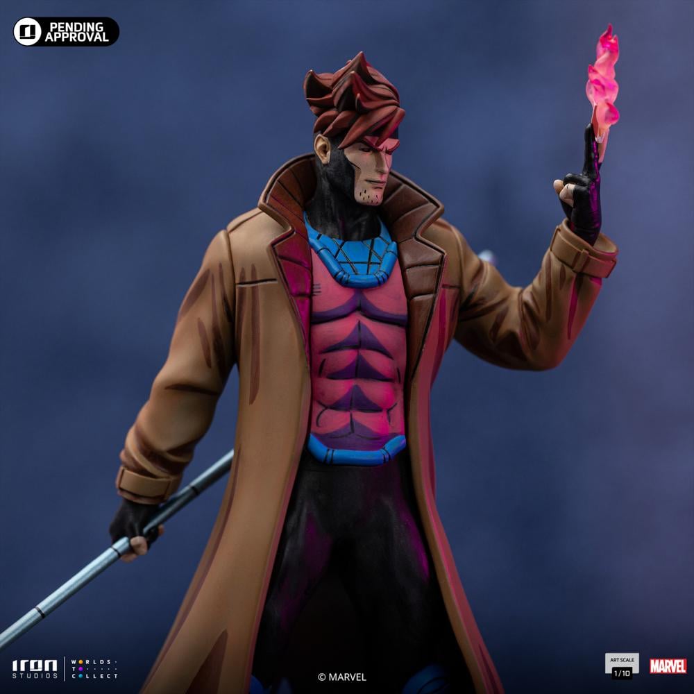 MARVEL - Gambit "X-Men '97" - Statue Art Scale 1/10 23cm : ShopForGeek ...