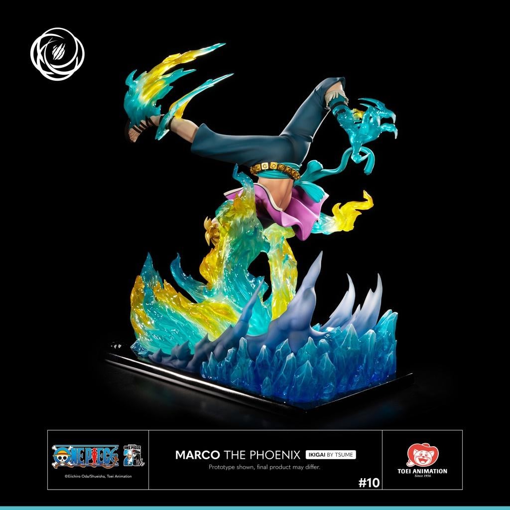 ONE PIECE - Marco The Phoenix - Statue Résine 1/6 By Tsume - 37cm ...