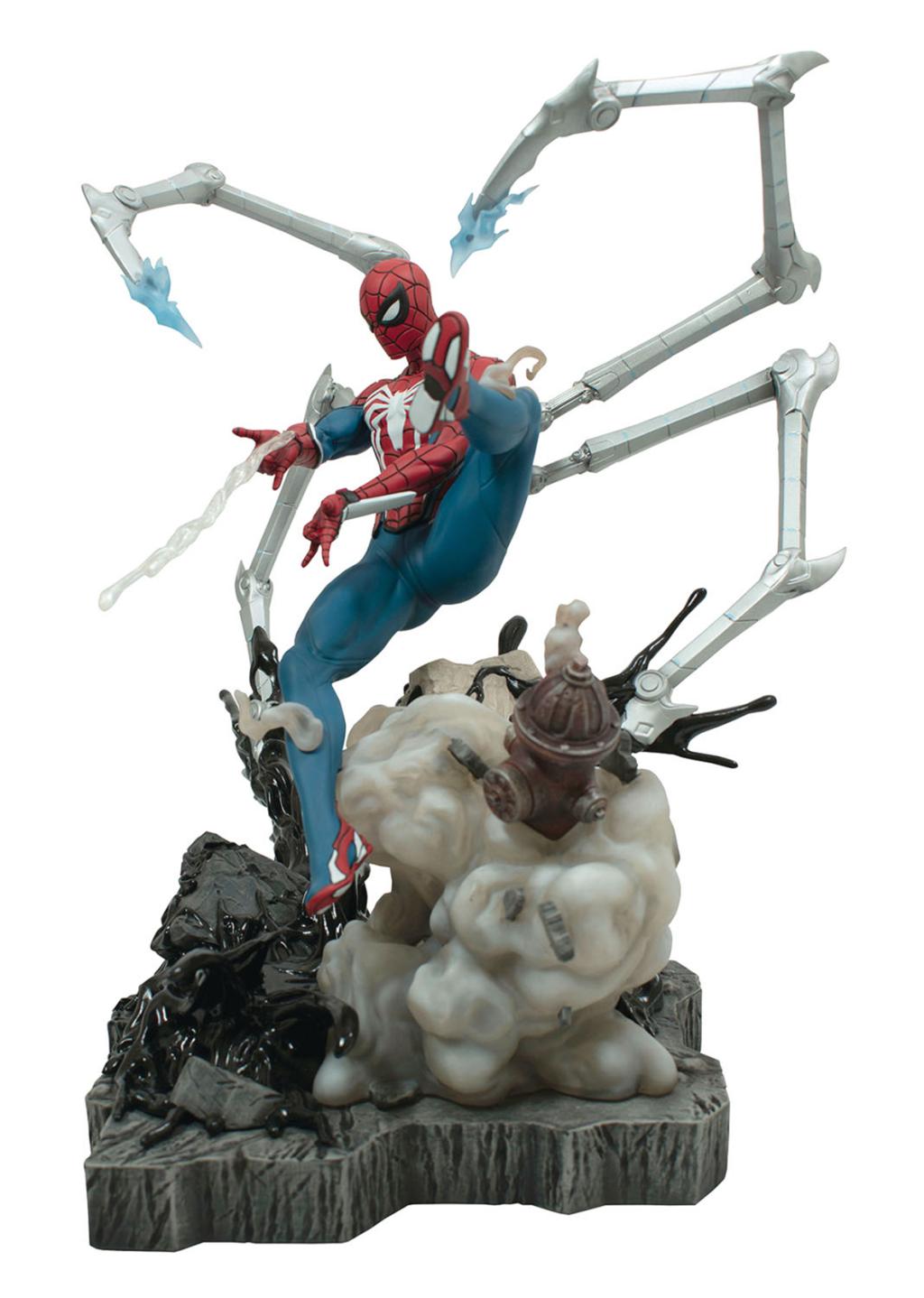 SPIDER-MAN 2 - Spider-Man - Statue Deluxe Gallery Diorama 30cm : ShopForGeek.com: Figurines ...