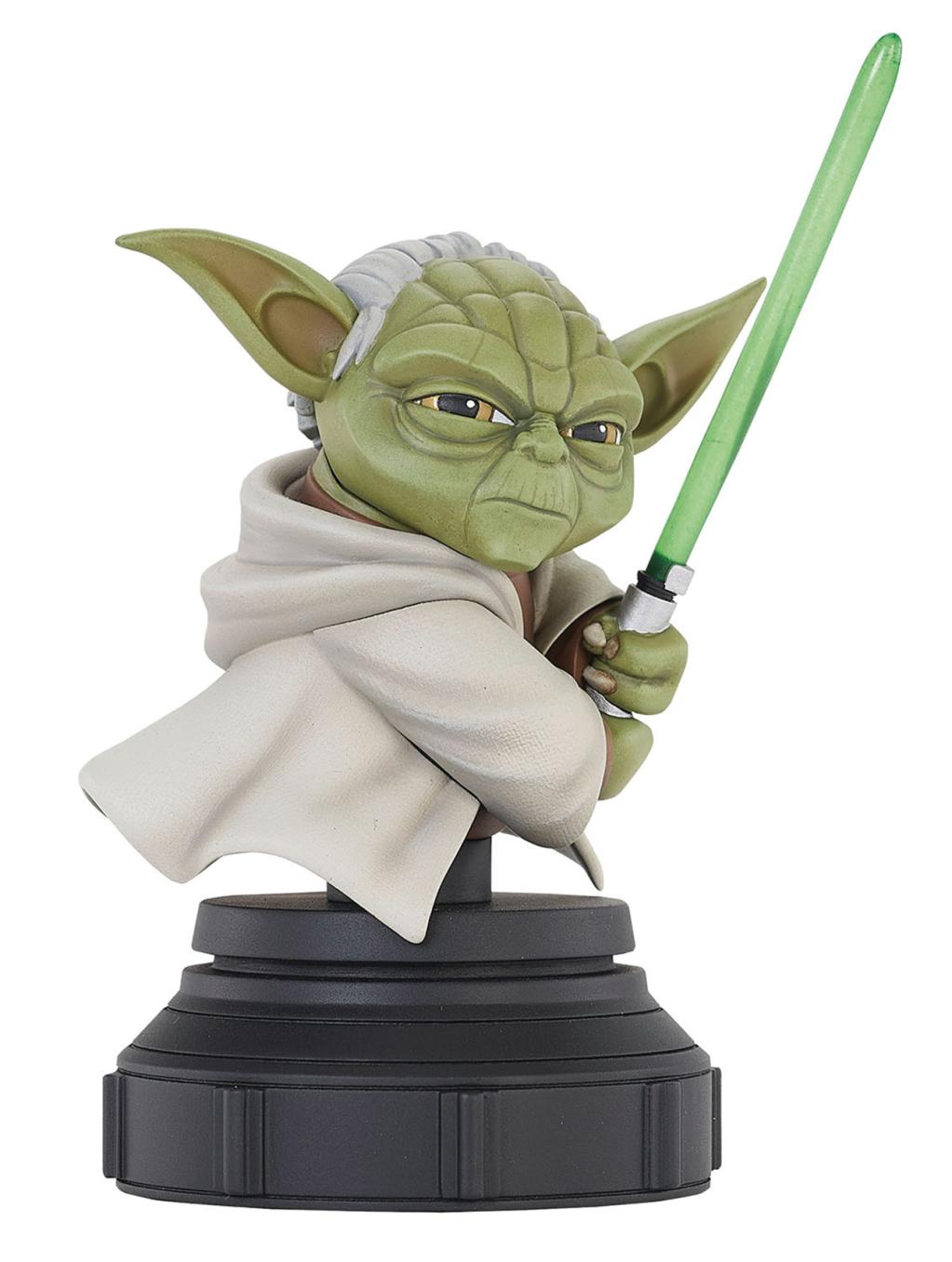 STAR WARS THE CLONE WARS - Yoda - Mini-Bust 1/7 13cm : ShopForGeek.com ...