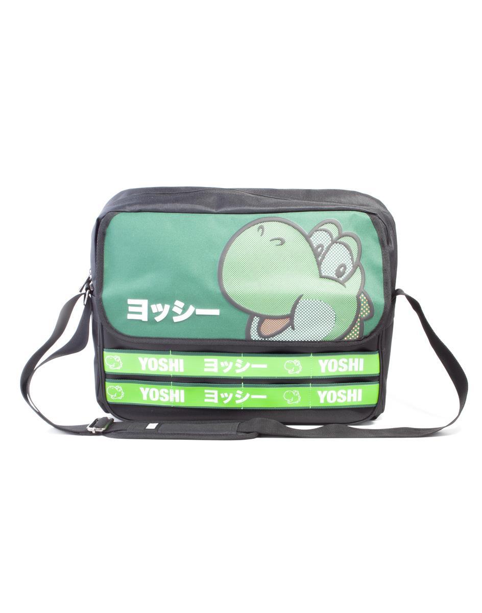NINTENDO - Super Mario Yoshi Messenger Bag : ShopForGeek.com: Bag ...