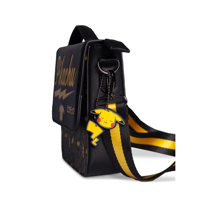 BEMS | POKEMON - Pikachu #025 - Faux-Leather Shoulderbag '22x7x18cm'