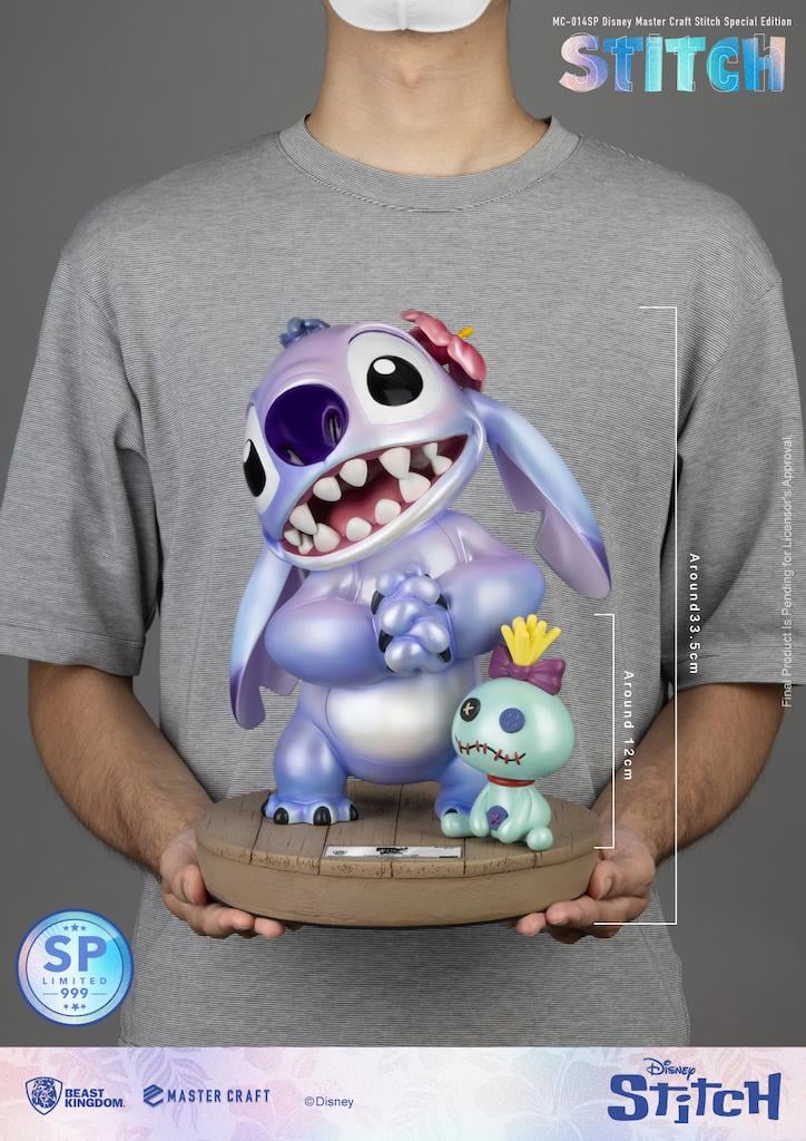 DISNEY - Stitch - Statue Master Craft Special Edition - 33.5cm ...