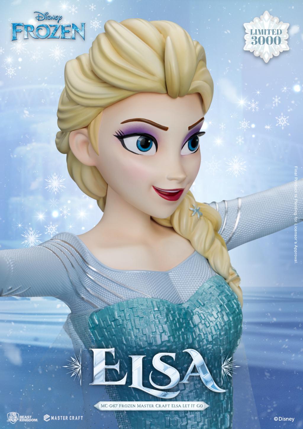 FROZEN - Elsa "Let It Go" - Statue Master Craft 40cm : ShopForGeek.com: Figurita Beast Kingdom ...
