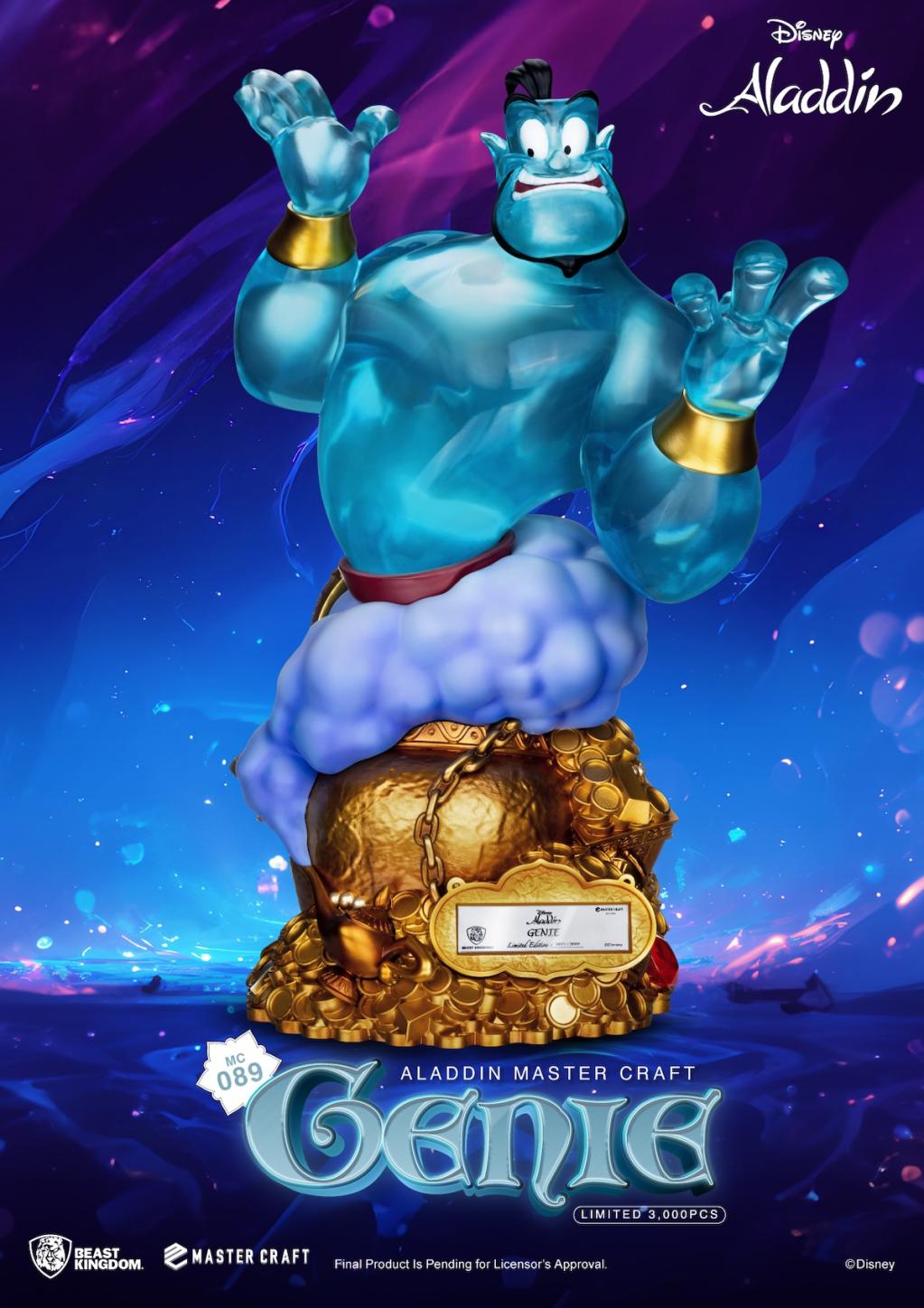DISNEY ALADDIN - Genie - Statue Master Craft 42cm : ShopForGeek.com ...