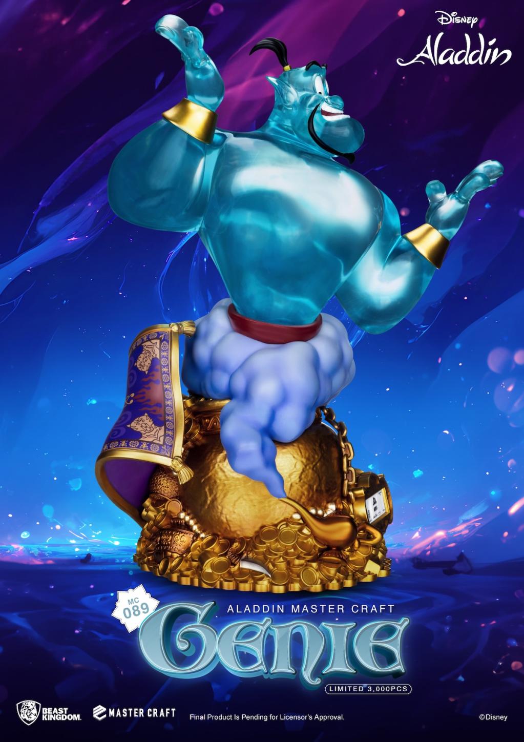 DISNEY ALADDIN - Genie - Statue Master Craft 42cm : ShopForGeek.com ...
