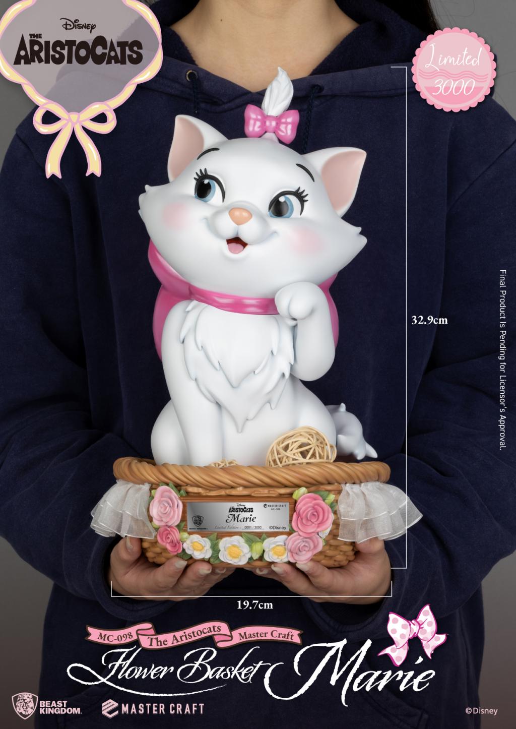 THE ARISTOCATS - Flower Basket Marie - Statue Master Craft 32.9cm ...