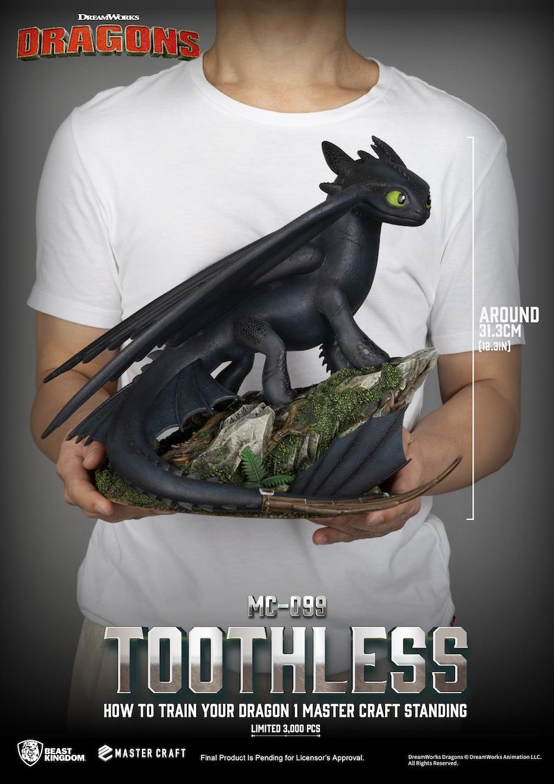 DRAGON - Toothless - Statuette Master Craft 31cm : ShopForGeek.com ...