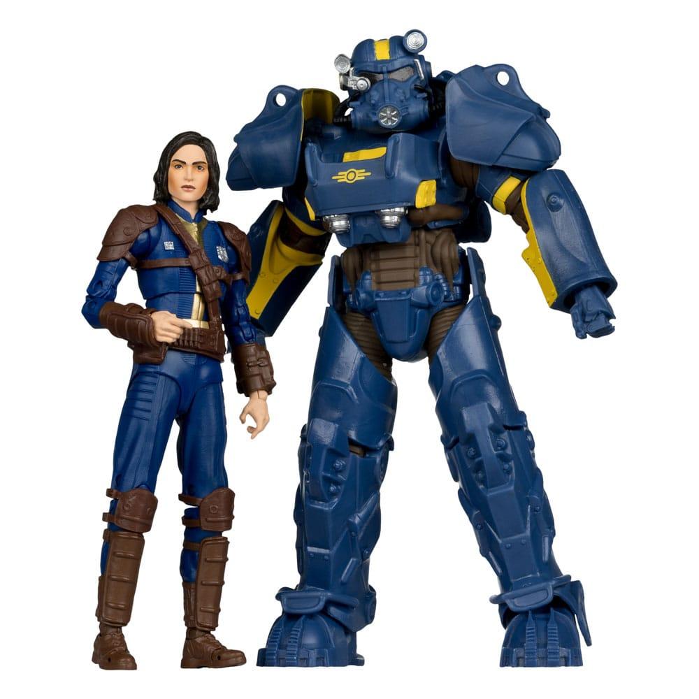 FALLOUT 4 - T-60 Vault tec & Sole Survivor - Pack 2 Figurine 18cm ...