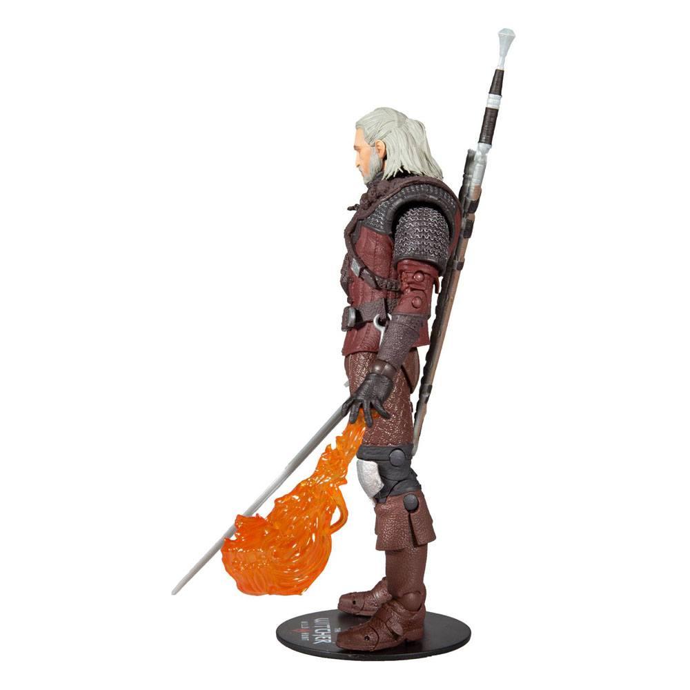 THE WITCHER 3 - Geralt of Rivia (Wolf Armor) - Figurine articulée 18cm ...