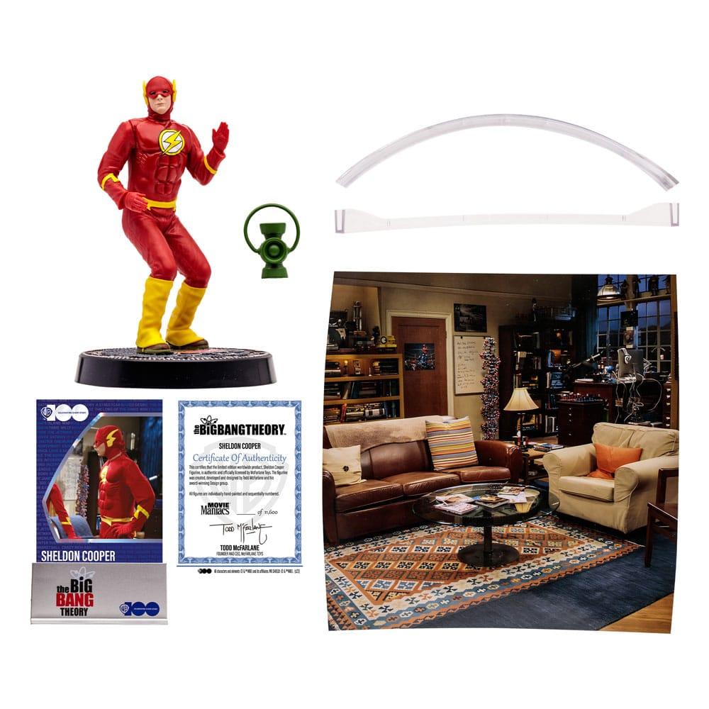BIG BANG THEORY - Sheldon "The Flash" - Figure Movie Maniacs 15cm ...