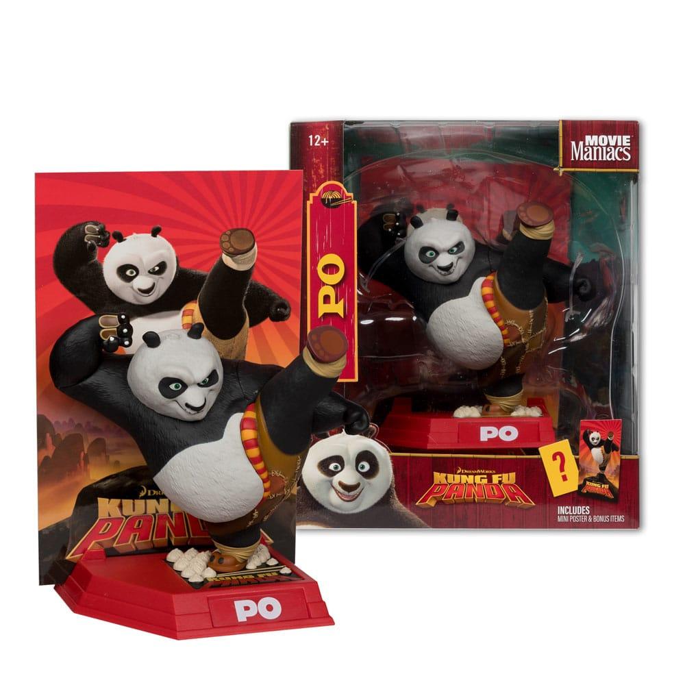KUNG FU PANDA - Po - Statue Movie Maniacs 17cm : ShopForGeek.com ...