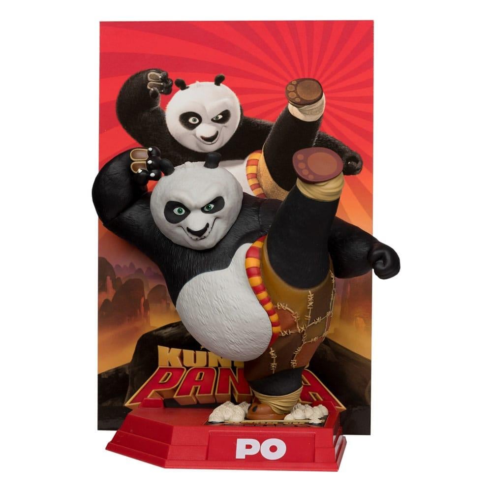 KUNG FU PANDA - Po - Statue Movie Maniacs 17cm : ShopForGeek.com ...