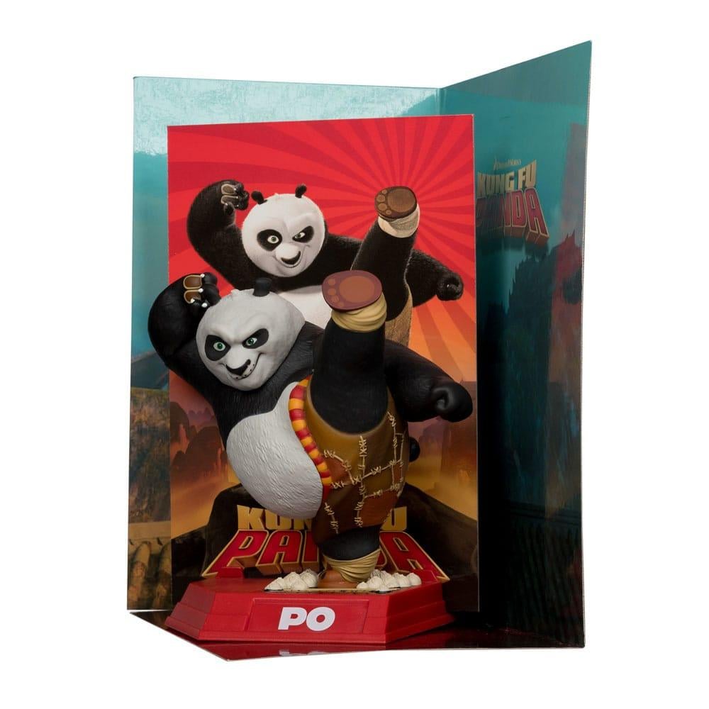 KUNG FU PANDA - Po - Statue Movie Maniacs 17cm : ShopForGeek.com ...