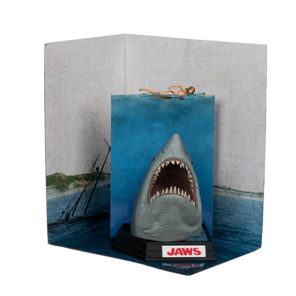 JAWS - 50th Anniversary - Figure Movie Maniacs 16cm : ShopForGeek.com ...