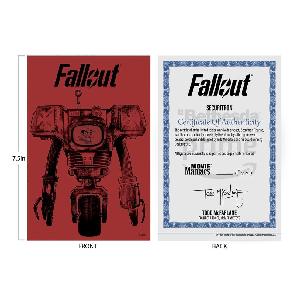 FALLOUT - Securitron (Season 2) - Figure Movie Maniacs 15cm ...