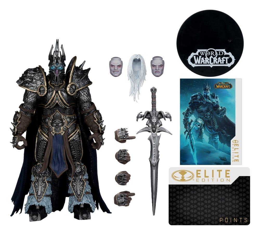 WORLD OF WARCRAFT - Roi Liche - Figurine Elite Edition 18cm ...