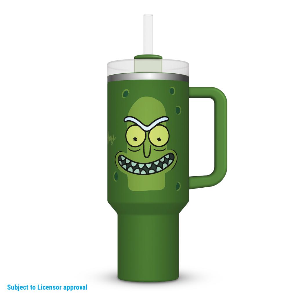 RICK & MORTY - Pickle Rick - Stainless Steel Cup 1.2l : ShopForGeek.com ...