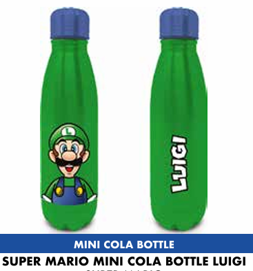 SUPER MARIO - Luigi - Mini Cola Bottle - 19 oz : ShopForGeek.com ...