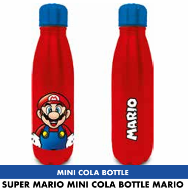 SUPER MARIO - Mario - Mini Cola Bottle - 19 oz : ShopForGeek.com ...