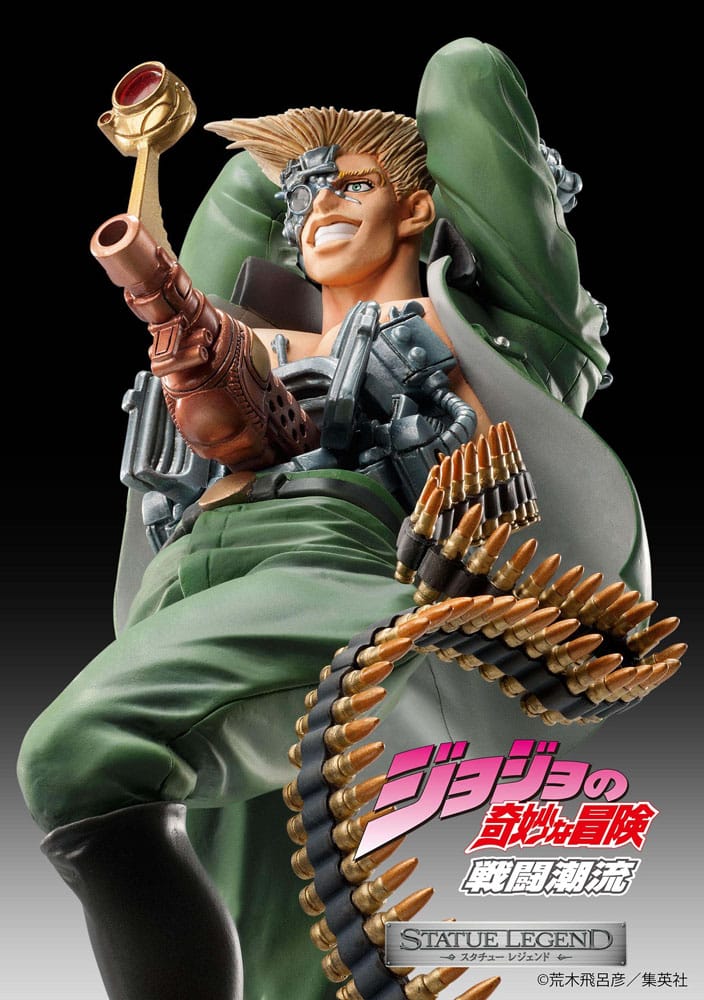 JOJO PART 2 - Rudol Von Stroheim - Statuette Legend 18cm : ShopForGeek ...