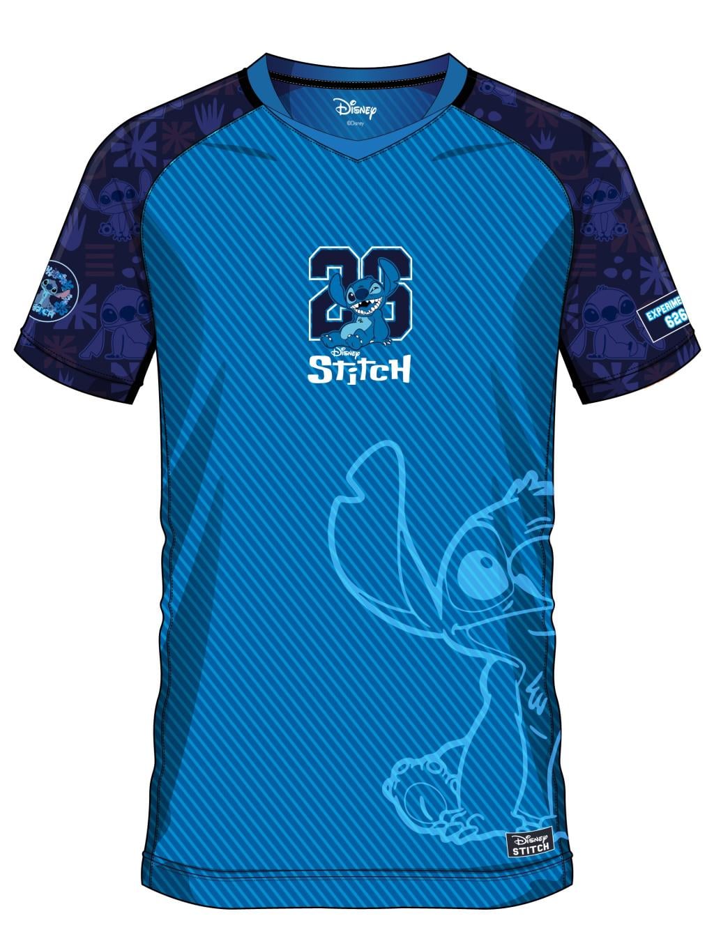 DISNEY - Stitch 26 - Soccer Jersey Men (L) : ShopForGeek.com: Camiseta ...