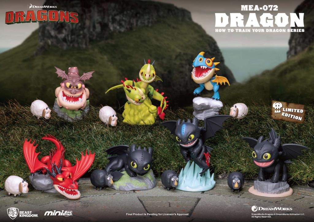 How to Train your Dragon - Blind Box 6 Figure set 9 cm : ShopForGeek ...