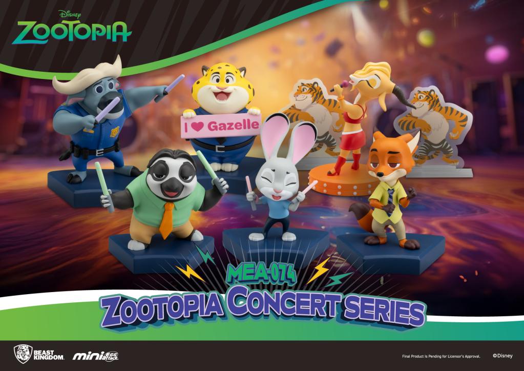 ZOOTOPIA - Concert Series - Set 6 Figurine Blind Box 8cm : ShopForGeek ...