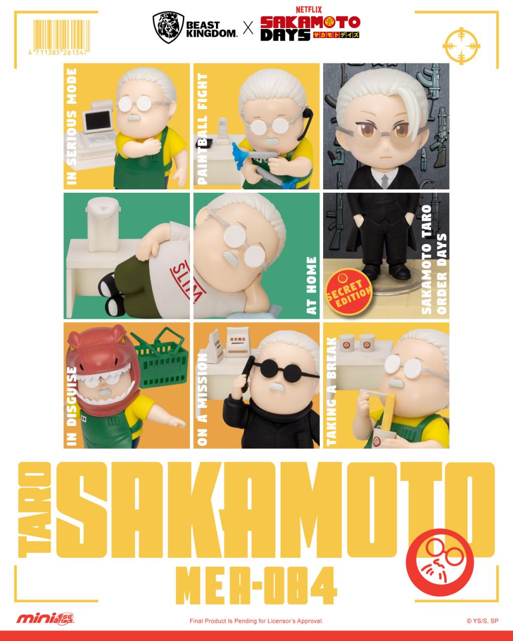 SAKAMOTO DAYS - Taro Sakamoto - Set 6 Figurine Blind Box 6-8cm ...