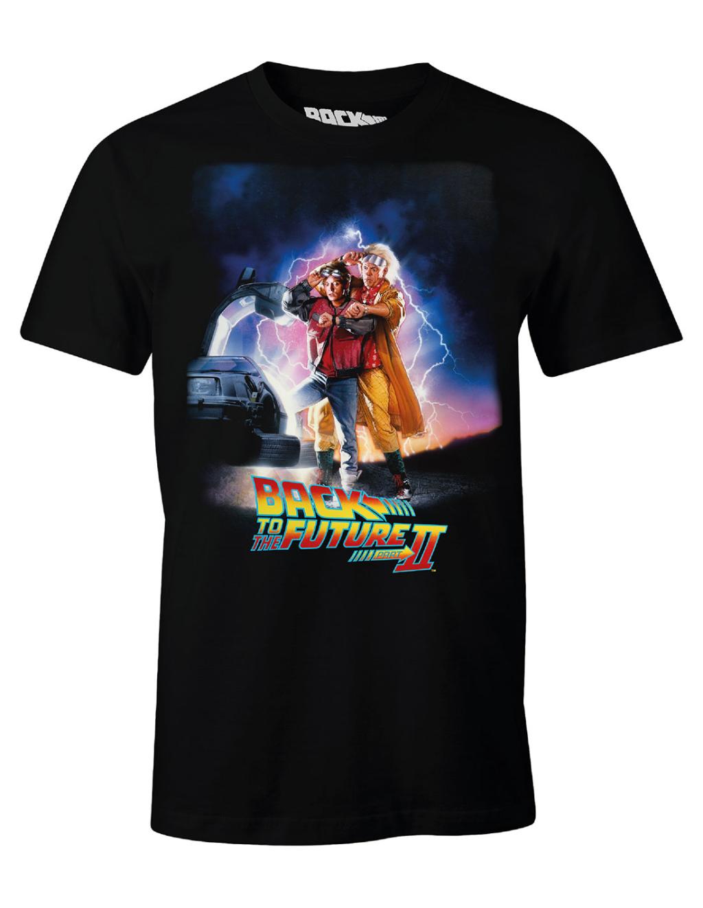 BACK TO THE FUTURE - T-Shirt Poster Back to the Future Part II (XL ...