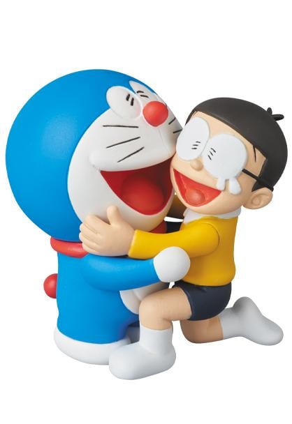 DORAEMON - Kaettekita Doraemon - 2 Statue set 6cm : ShopForGeek.com ...
