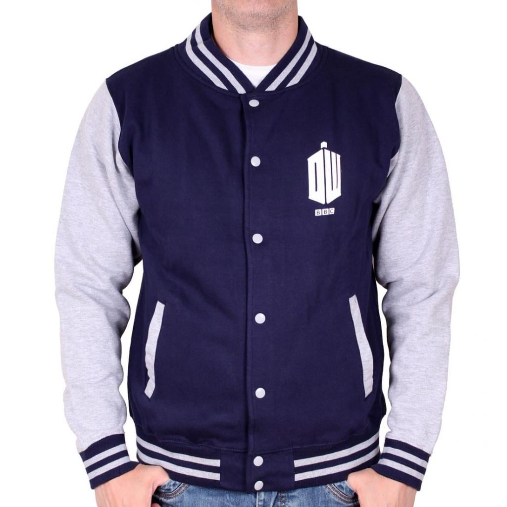 DOCTOR WHO - Jacket Teddy Tardis (XXL) : ShopForGeek.com: Jacket Cotton ...