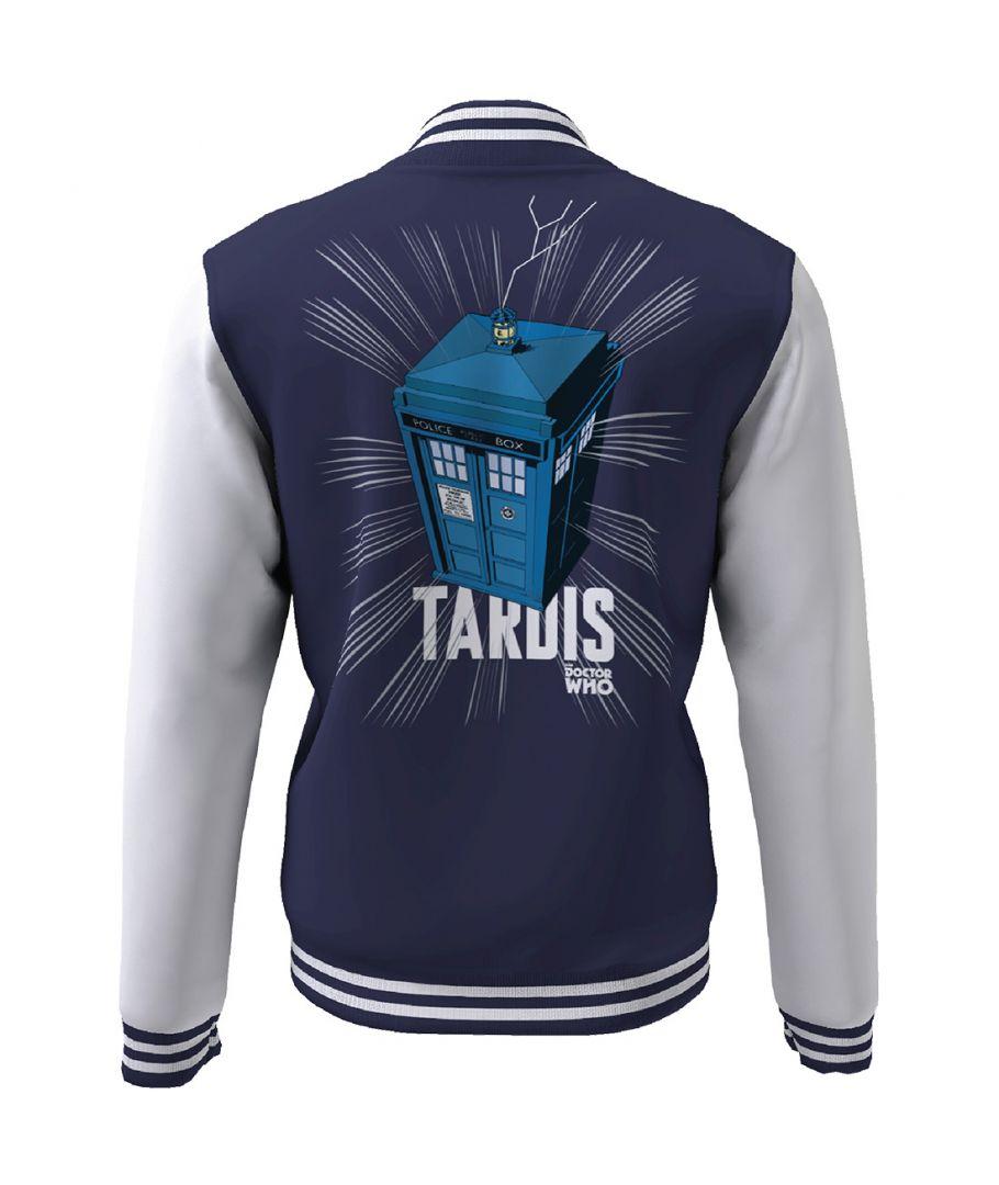 DOCTOR WHO - Blouson Teddy Tardis (L) : ShopForGeek.com: Jacket Cotton ...