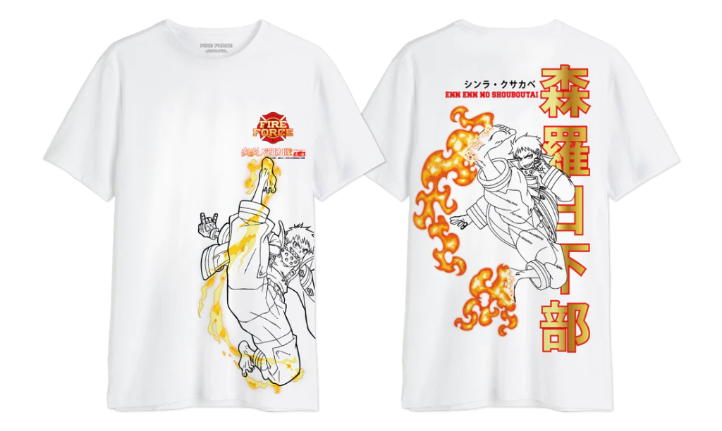 FIRE FORCE - Enn Enn No Shobutai - Oversize T-Shirt Men (S ...